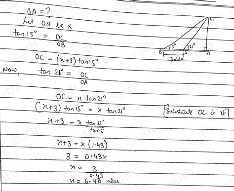 Solved A Ship Sailing Parallel To Shore Sights A Lighthouse At An