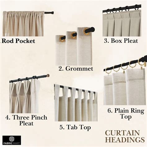 Silk Dupioni Curtains Rod Pocket Grommet Box Pleat Three Pinch