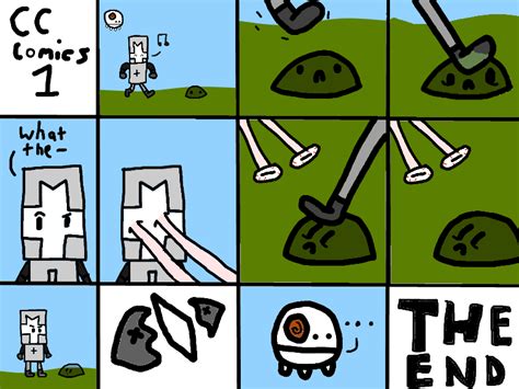 Castle Crashers Character Stuck In Quicksand Thegreenrolf