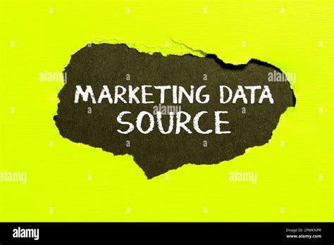 Sign Displaying Marketing Data Source Business Idea Connection Set Up