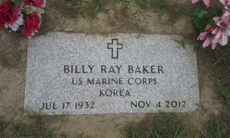 Billy Ray Baker 1932 2012 Find A Grave Memorial