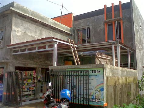 Canopy Baja Ringan Cikarang Gambar Model Canopy Baja Ringan