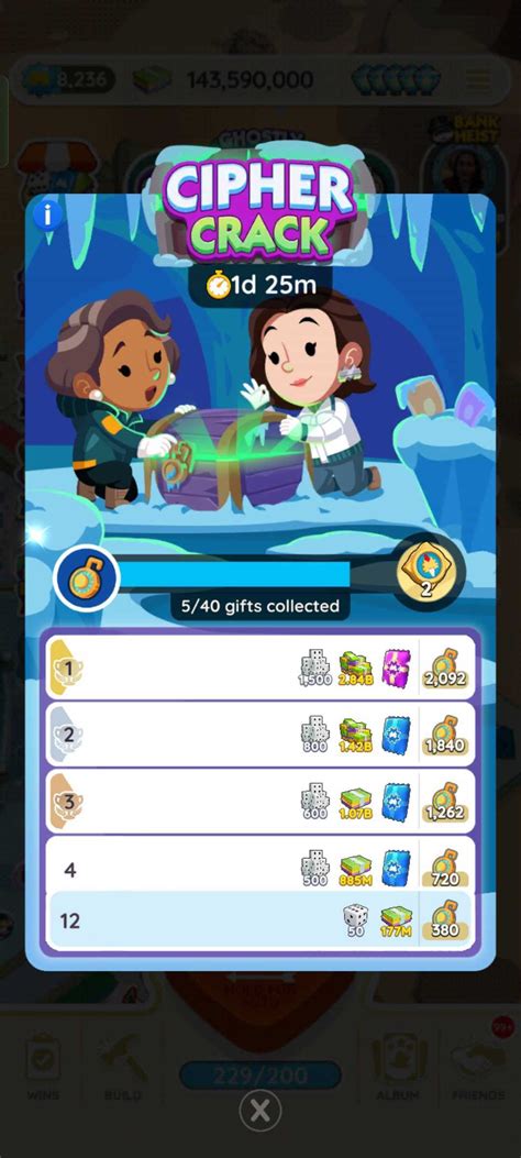 All Rewards In Cipher Crack December 16 17 In Monopoly Go
