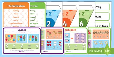 Multiplication And Division Display Pack Display Pack