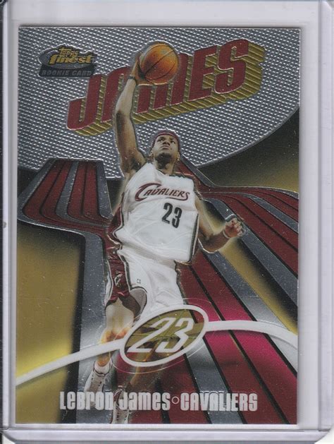 Yahooオークション 【lebron James】2003 04 Topps Finest Rc 8269