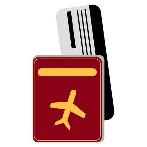 Premium Vector Passport Book Icon
