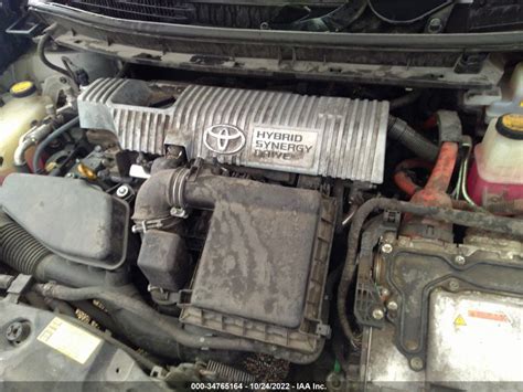 Vin Jtdkn3duxa0050849 Toyota Prius 2010 Iiiiiivvi Silver 18l