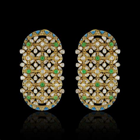 Mystical Setareh Danglers Kalajee Jewellery