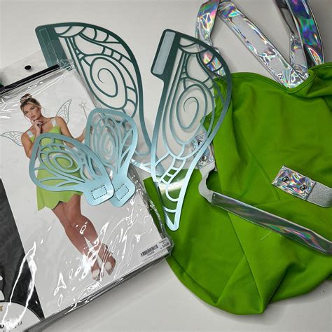 Disney Spirit Halloween Tinkerbell Costume Large 12 14 Gem