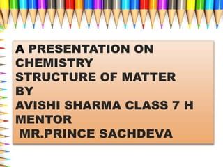 Structure Of Atom For Class PPTX