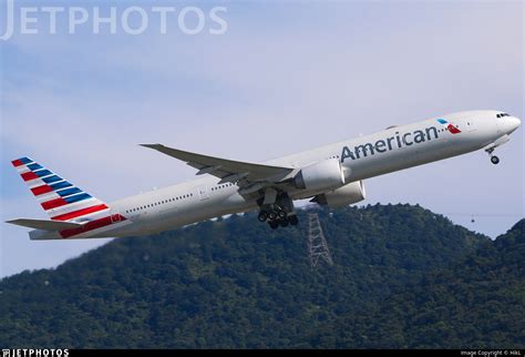 N735at Boeing 777 323er American Airlines Hikl Jetphotos