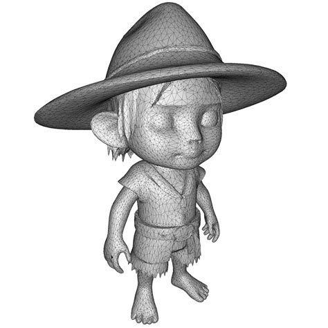 Free 3d File Adventure Scout Chibi Character 🦸 ・object To Download And
