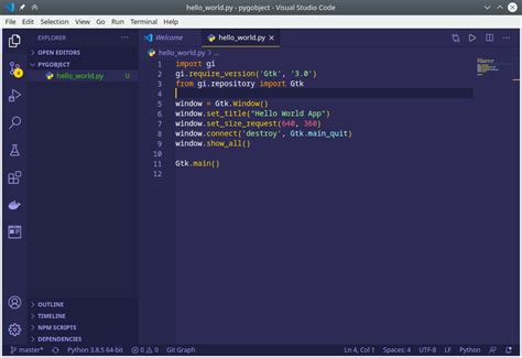 Belajar Membuat Aplikasi Gui Berbasis Python Dan Gtk Dengan Pygobject