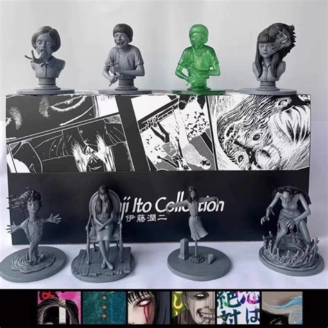 พร้อมส่ง ส่งฟรี Junji Ito Figure Gumo Ito Junji Blind Box Tomie