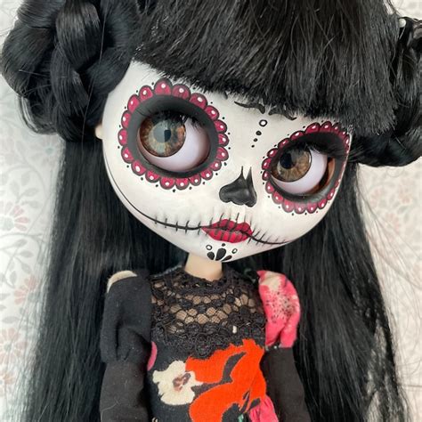 Sugar Skull Doll Etsy