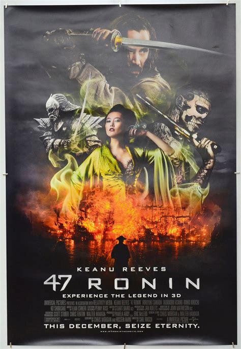 47 Ronin” Original One Sheet Poster Film Poster Movie Poster