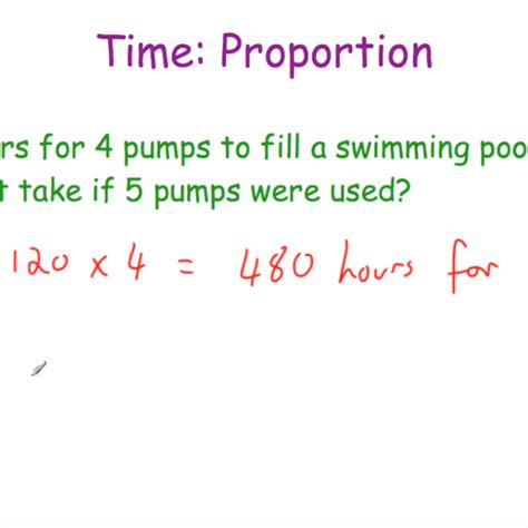Proportion Time Problems Video Corbettmaths