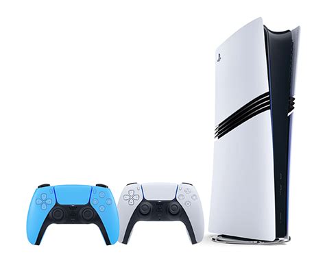 Ps5 Playstation 5 Pro Console Starlight Blue Controller Bundle Sony