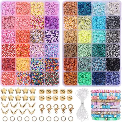 Kralenset Voor Sieraden Maken Met 48 Kleuren Vlakke Kralen Bol