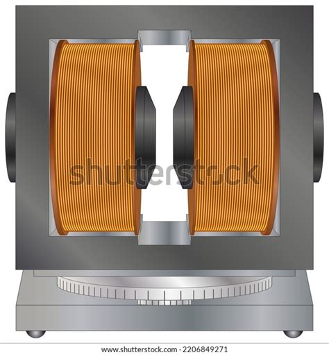 Dipole Electromagnet Recommended When High Fields Stock Vector Royalty