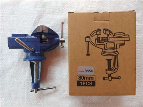 Promo Ragum Catok Meja Putar Anvil 80mm Ragum Tanggem Table Clamp