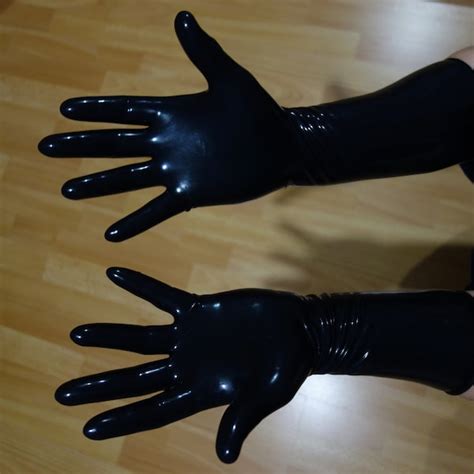 Fetish Rubber Glove Etsy