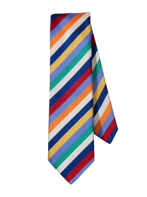 Vista Silk Stripe Tie Maus And Hoffman