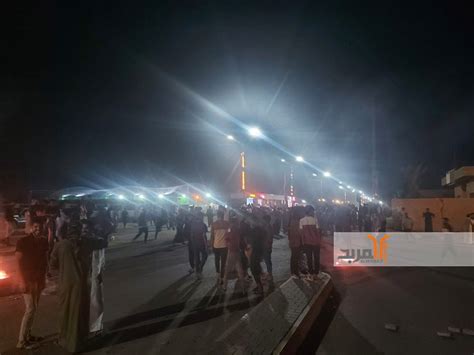 تظاهرة في الوركاء بالمثنى للمطالبة بتحسين الكهرباء المربد