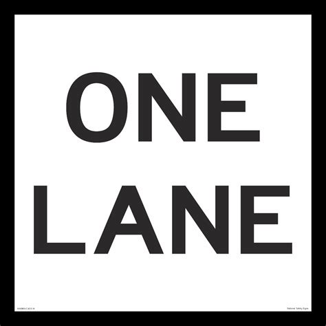 Multi Message One Lane Roadwork Signs Online