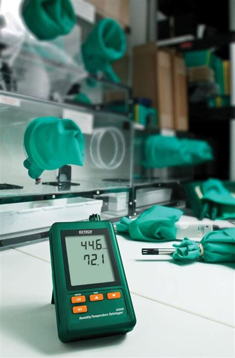 Extech Sd500 Humidity And Temperature Datalogger Review Data Loggers