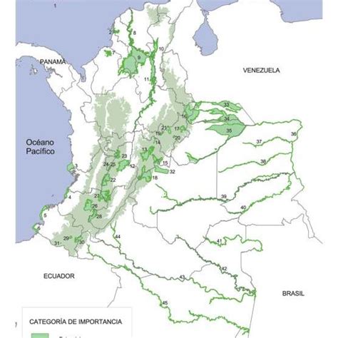 Sitios Prioritarios Para La Conservación De Aves Playeras En Colombia Download Scientific