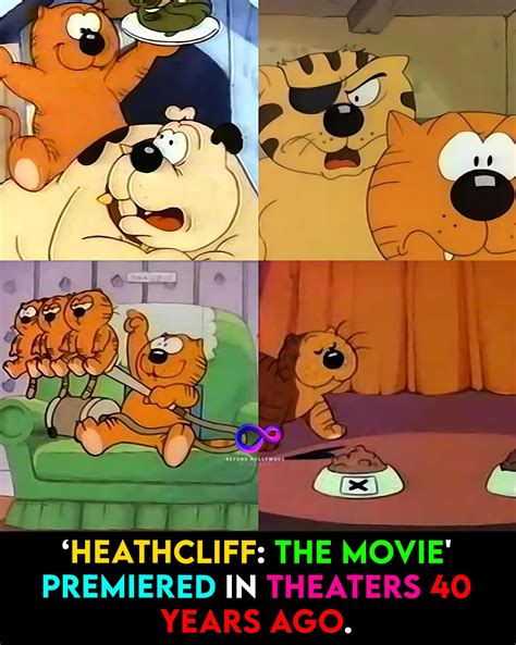 Beyond 40 Years Ago Today Heathcliff The Movie Premiered In