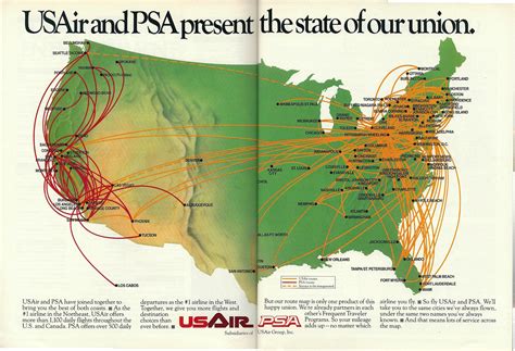 Psa Airlines Route Map