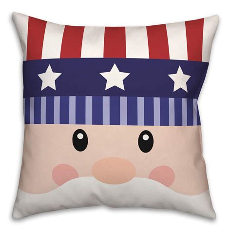 Uncle Sam Face Indoor Outdoor Pillow Michaels
