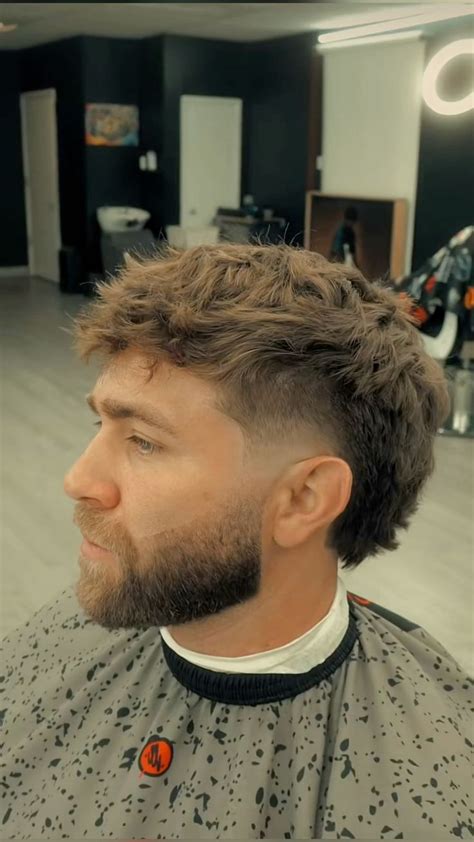 Modern Mullet Blended Mullet Mullet Hairstyle Man Man Haircut Mullet