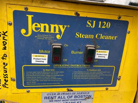 2010 Jenny Sj120 Oep Steam Cleaner Agriculture Bigiron