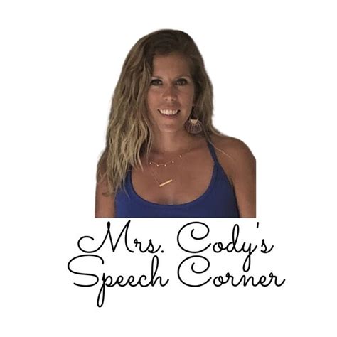 Mrs Codys Speech Corner Teaching Resources Teachers Pay Teachers