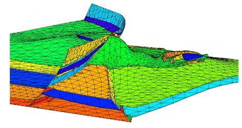 Example Of A 3d Ray Tracing Model The Seg Eage Salt Model Aminzadeh