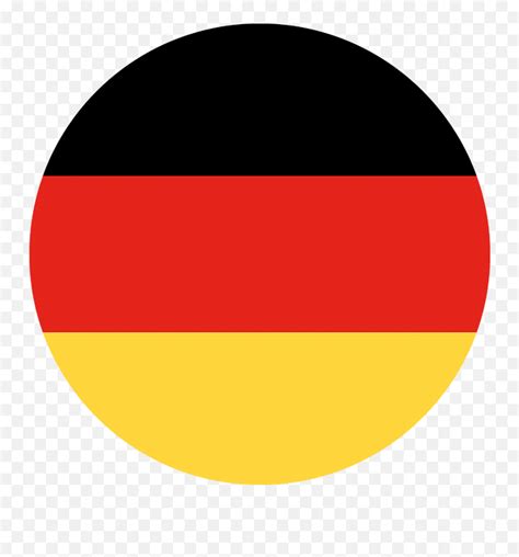 Download Brochure German Flag Circle Png Clipart Full Germany Flag