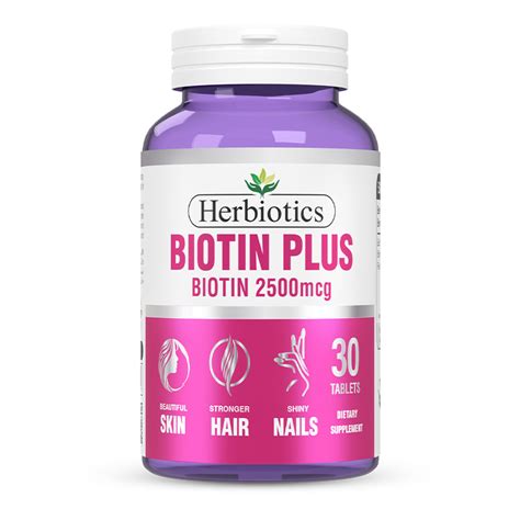Herbiotics Biotin Plus 250mcg Biotin Plus In Pakistan
