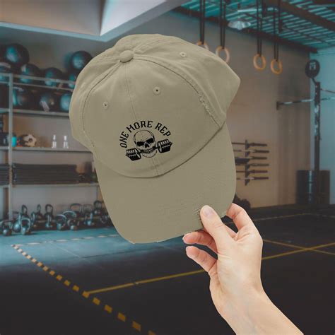 One More Rep Cap Dad Cap Gym Cap Weight Lifting T Fitness Lover