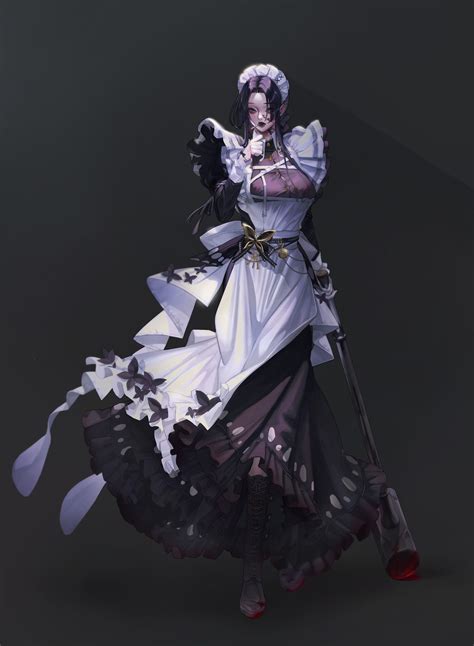 Maid By Jeonda 女性戦士 コスプレ 衣装 イラスト集