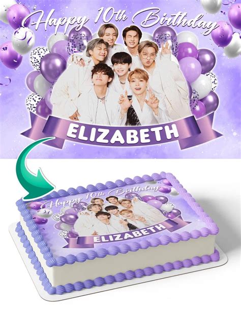 Bts Birthday Cake Ideas Celebrate With Bts Inspired Delights Cakepedia