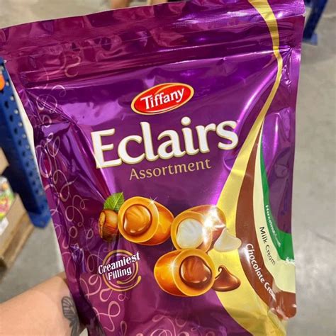 Tiffany Eclairs Assortment 550g Soft Caramel Hazelnut Milk Cocoa Assorted Chocolate