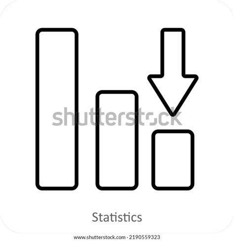 Statistics Analysis Icon Concept Stock Vector Royalty Free 2190559323