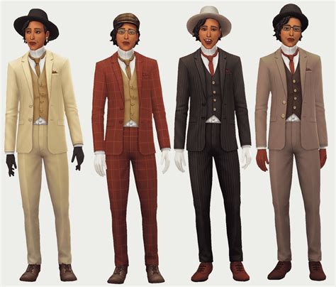 27 Best Sims 4 Male Suit Cc For Formal Elegant Wear