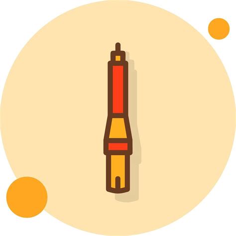 Calligraphy Brush Filled Shadow Cirlce Icon 40952899 Vector Art At Vecteezy