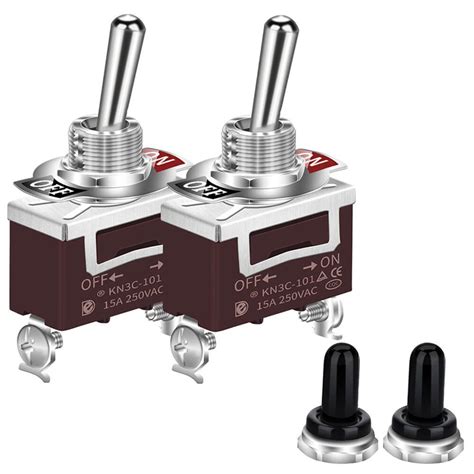 Dustproof Safty Coverd 2 Way Locking On Off Toggle Switches Daier