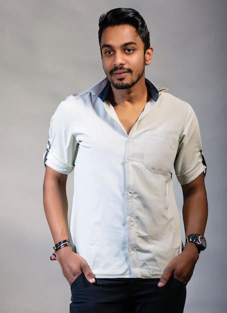 Premium Ai Image Man Modeling In Studio