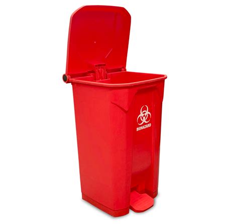 Biohazard Bin XL (26 gallon (100L) ) | KLM Bio Scientific